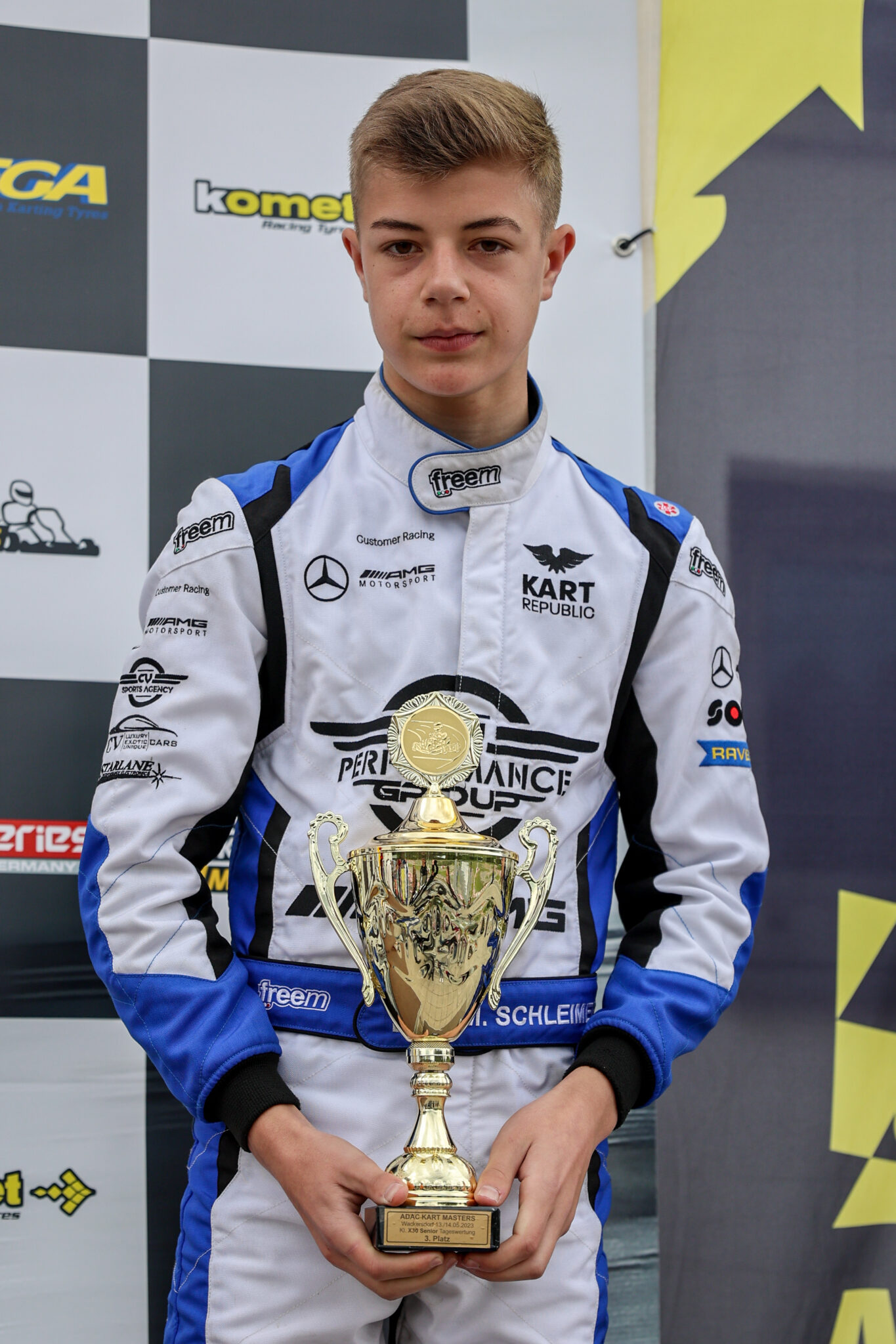Maximilian Schleimer im Favoritenkreis beim ADAC Kart Masters – HAC Simmern